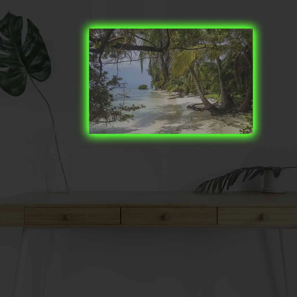 Wallity Slika sa LED osvetljenjem 4570DHDACT-137, 45x70 cm