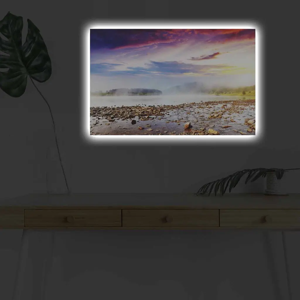 Wallity Slika sa LED osvetljenjem 4570DHDACT-112, 45x70 cm