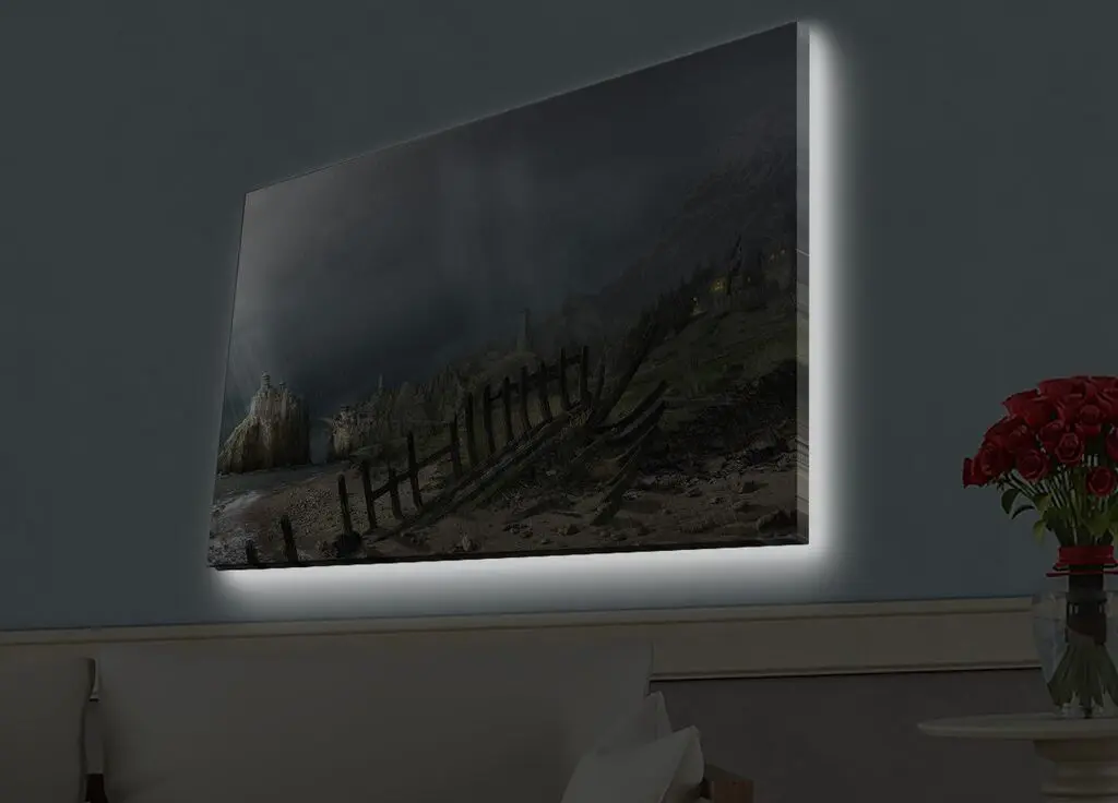 Wallity Slika sa LED osvetljenjem 4570HDACT-011, 45x70 cm