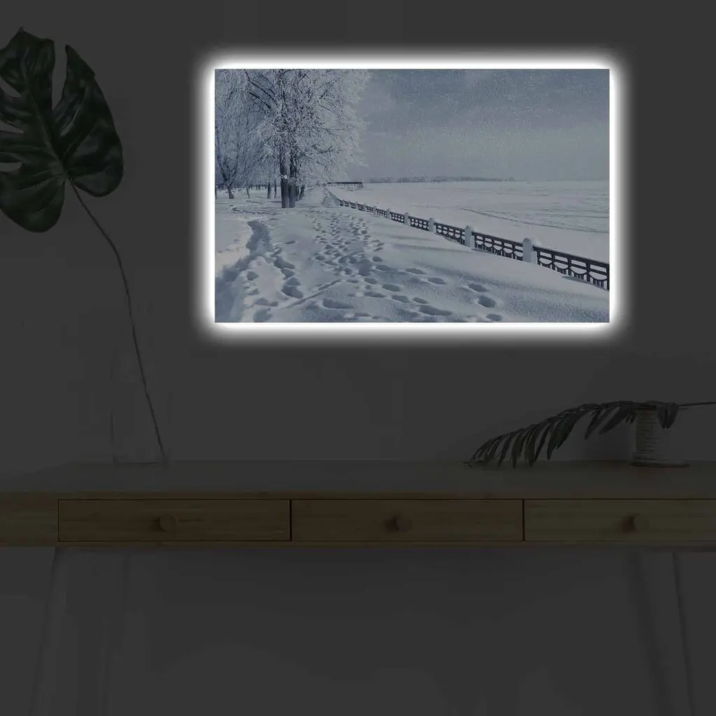 Wallity Slika sa LED osvetljenjem 4570DHDACT-117, 45x70 cm
