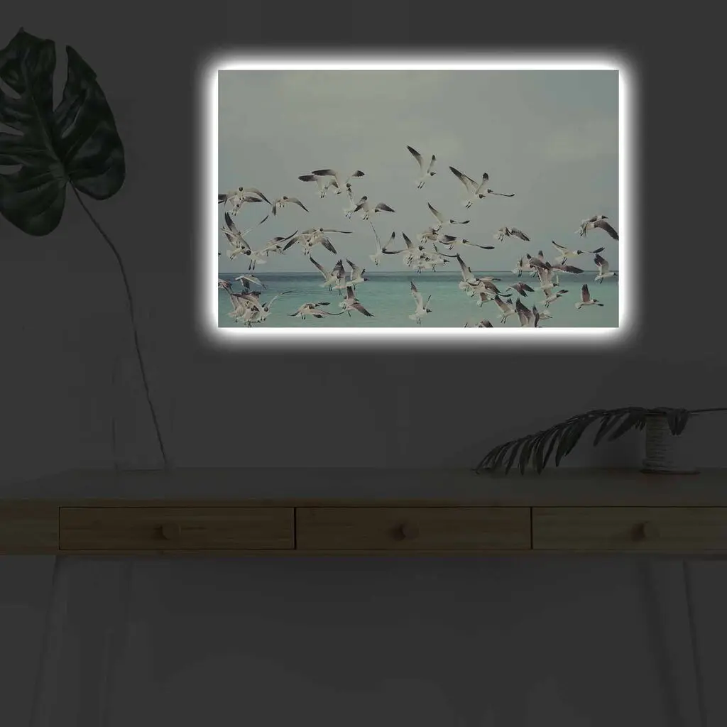Wallity Slika sa LED osvetljenjem 4570DHDACT-139, 45x70 cm