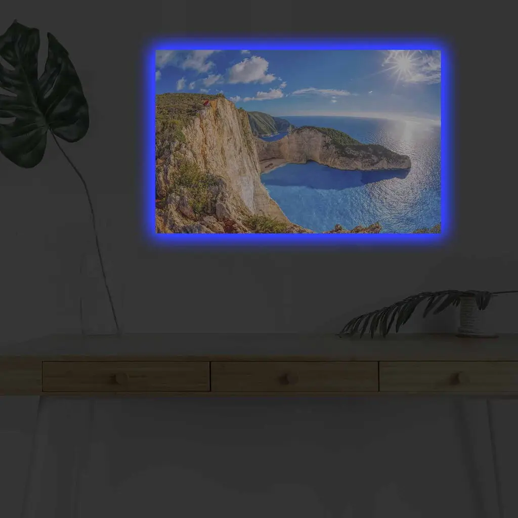 Wallity Slika sa LED osvetljenjem 4570DHDACT-164, 45x70 cm