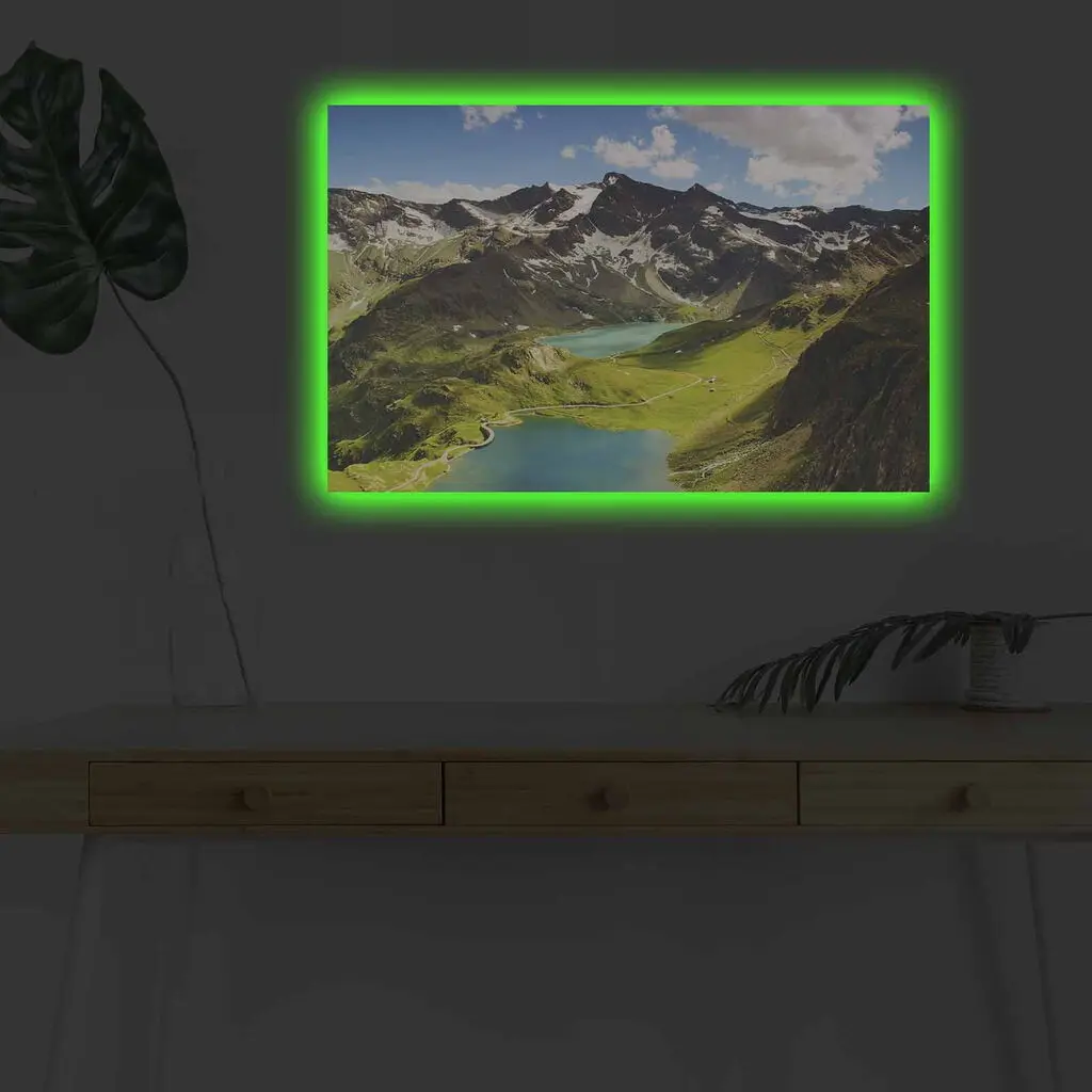 Wallity Slika sa LED osvetljenjem 4570DHDACT-127, 45x70 cm