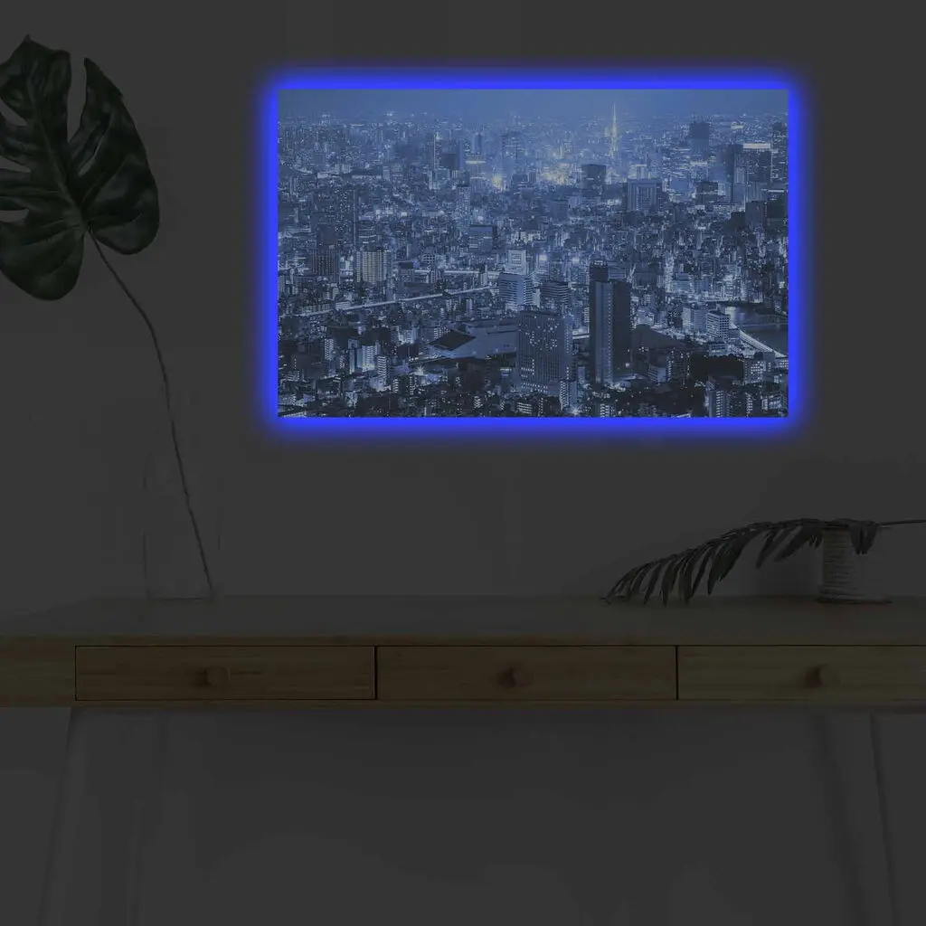 Wallity Slika sa LED osvetljenjem 4570DHDACT-153, 45x70 cm