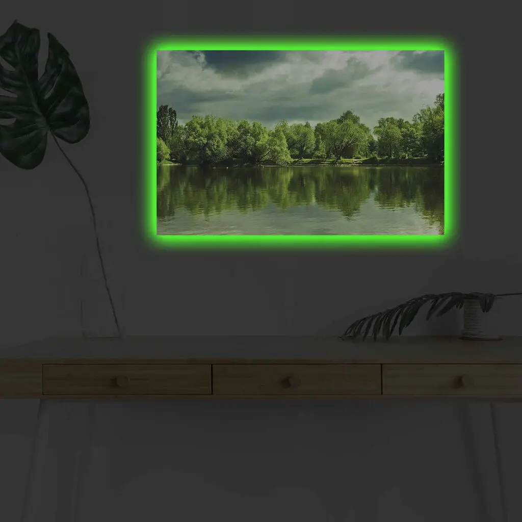 Wallity Slika sa LED osvetljenjem 4570DHDACT-123, 45x70 cm
