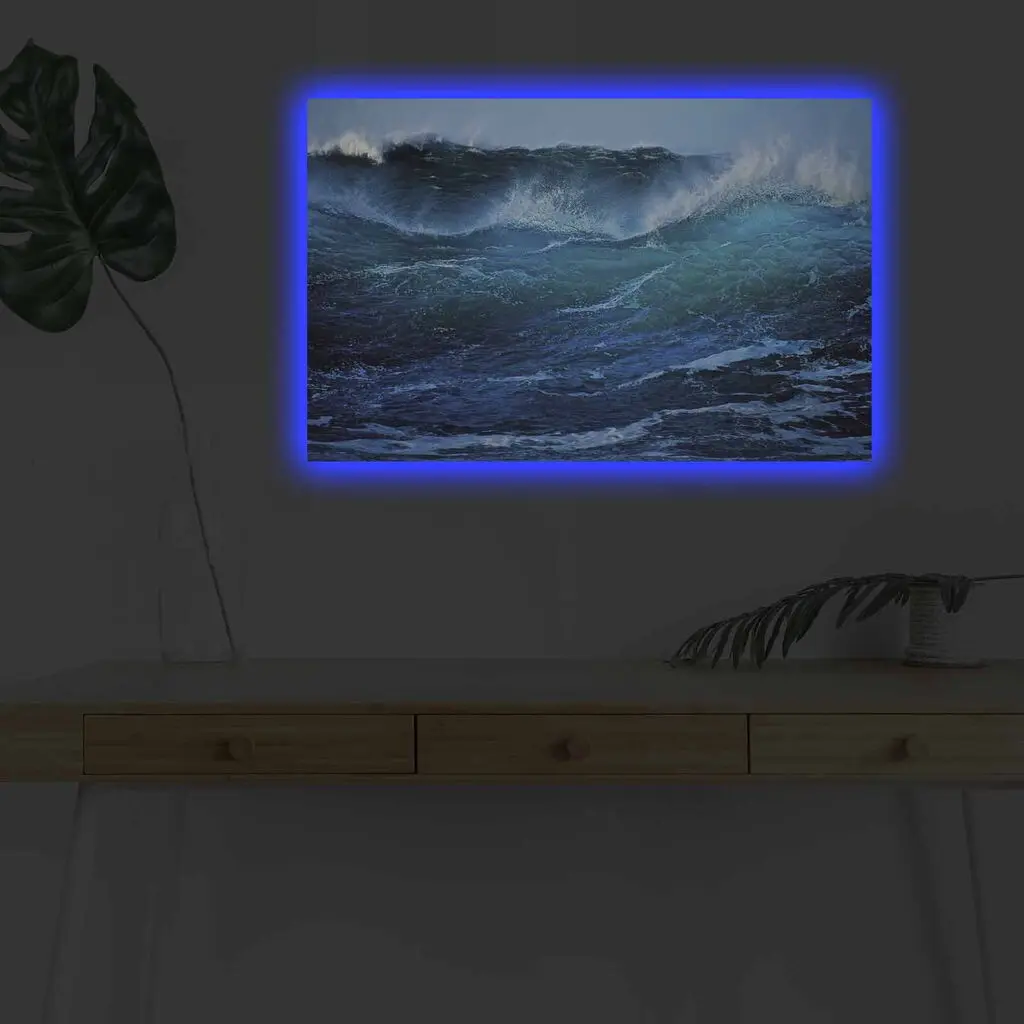 Wallity Slika sa LED osvetljenjem 4570DHDACT-176, 45x70 cm