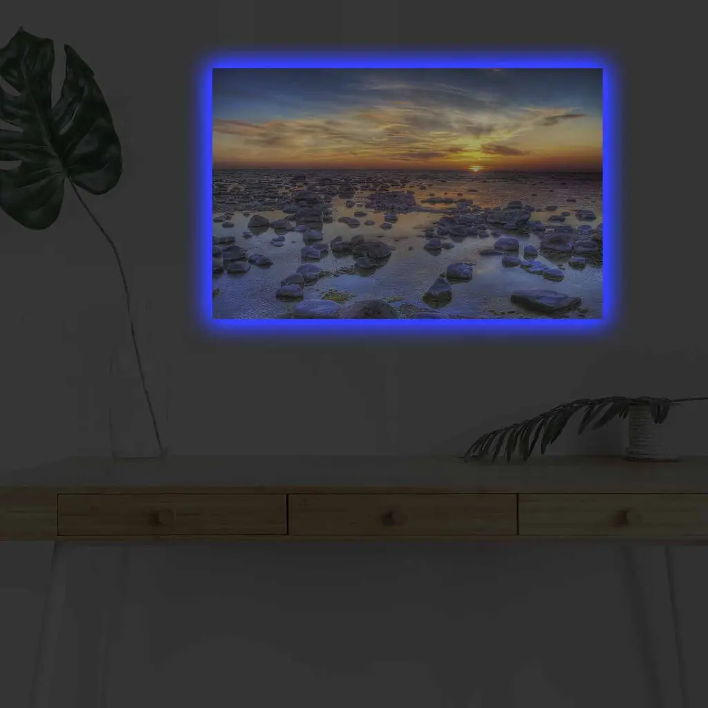Wallity Slika sa LED osvetljenjem 4570DHDACT-141, 45x70 cm