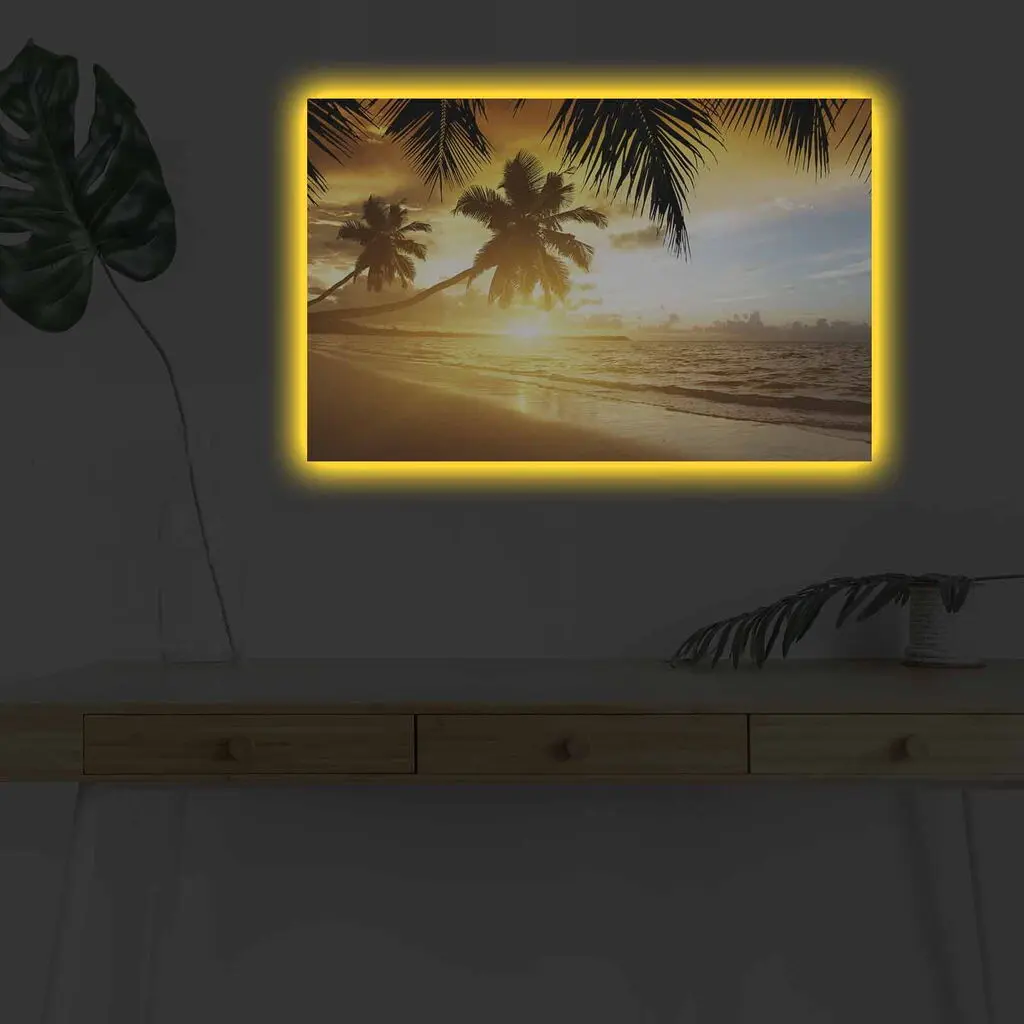 Wallity Slika sa LED osvetljenjem 4570DHDACT-109, 45x70 cm