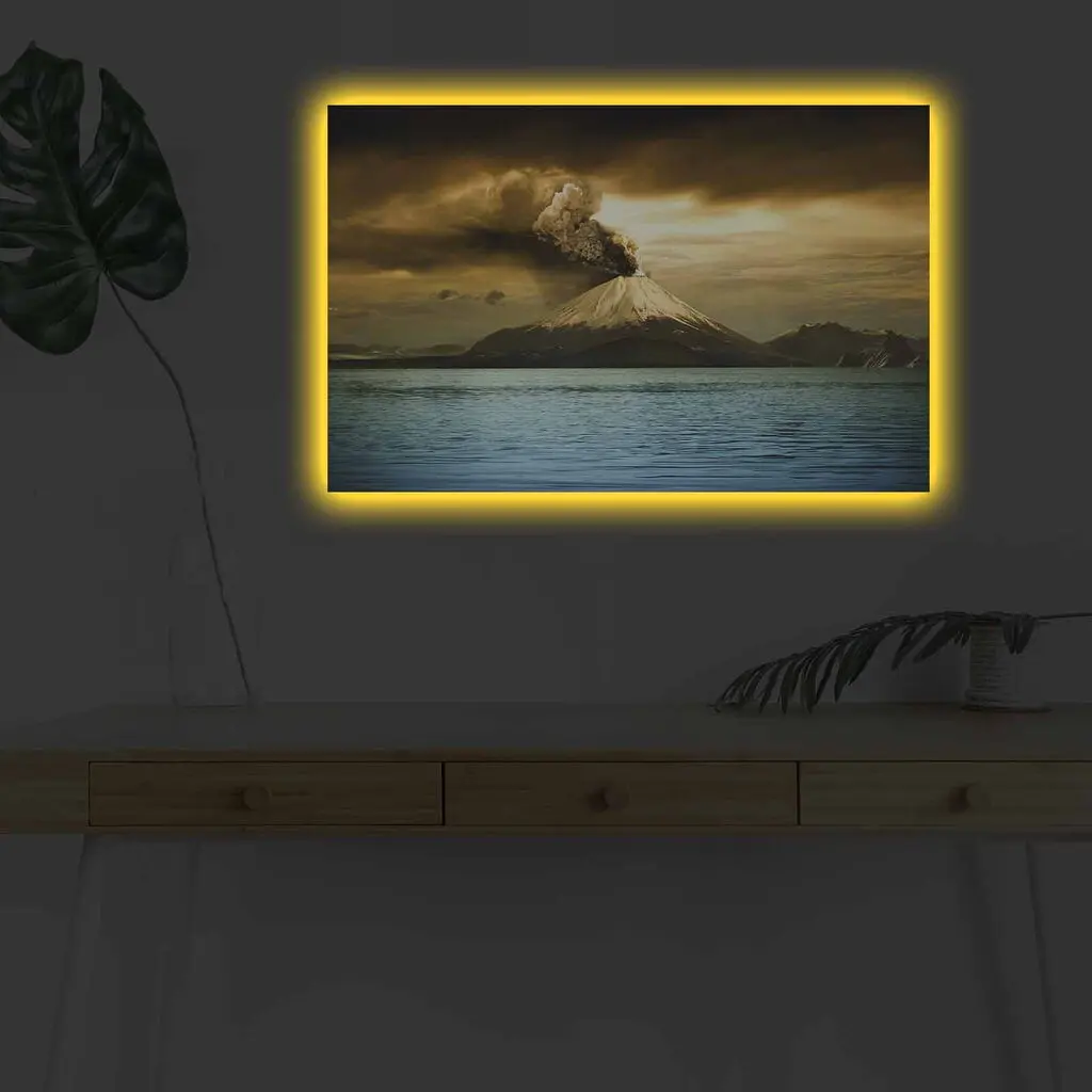 Wallity Slika sa LED osvetljenjem 4570DHDACT-107, 45x70 cm