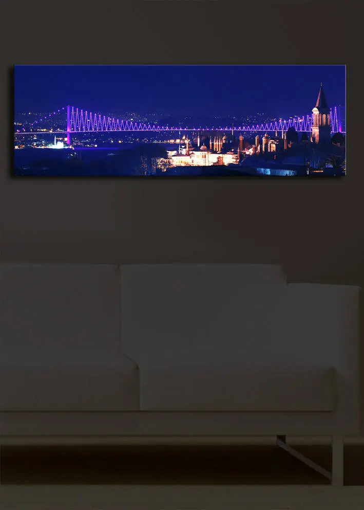Wallity Slika sa LED osvetljenjem 3090İACT-14, 30x90 cm