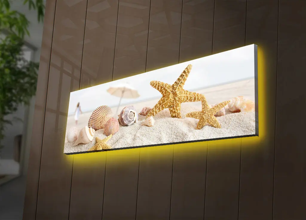 Wallity Slika sa LED osvetljenjem 3090DACT-65, 30x90 cm