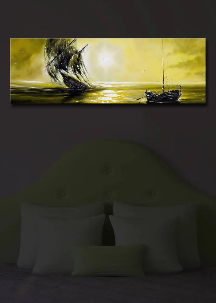Wallity Slika sa LED osvetljenjem 3090İACT-16, 30x90 cm