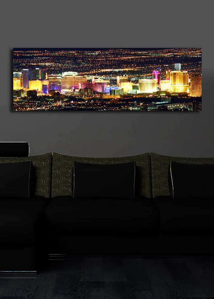 Wallity Slika sa LED osvetljenjem 3090İACT-4, 30x90 cm