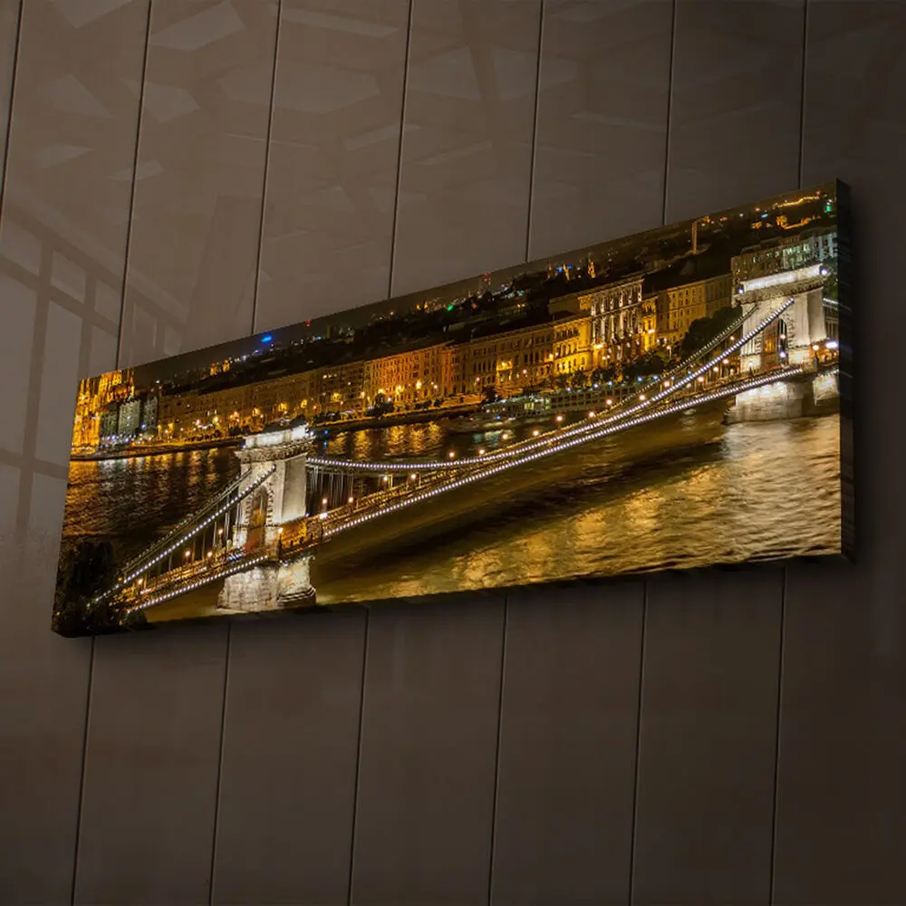 Wallity Slika sa LED osvetljenjem 3090İACT-57, 30x90 cm