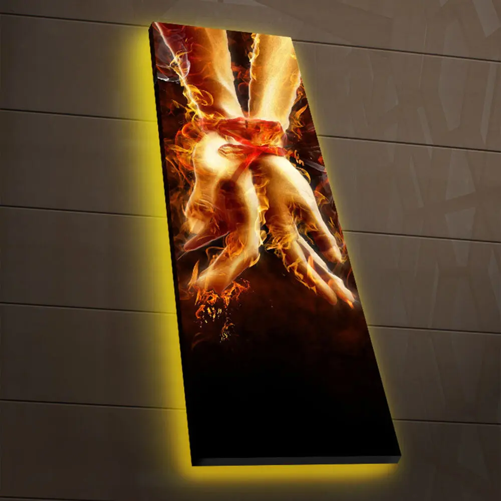 Wallity Slika sa LED osvetljenjem 3090DACT-53, 30x90 cm
