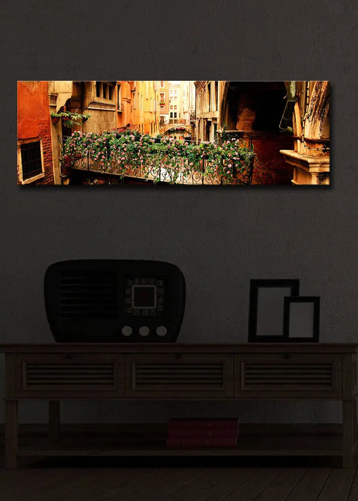 Wallity Slika sa LED osvetljenjem 3090İACT-10, 30x90 cm