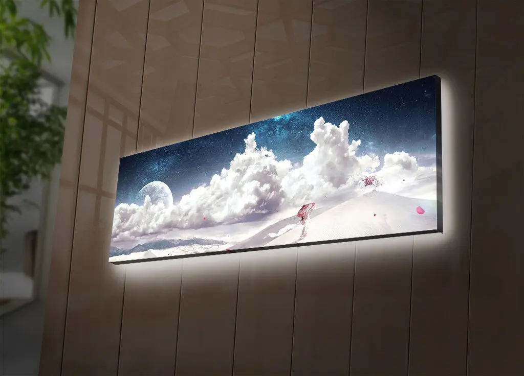 Wallity Slika sa LED osvetljenjem 3090DACT-70, 30x90 cm