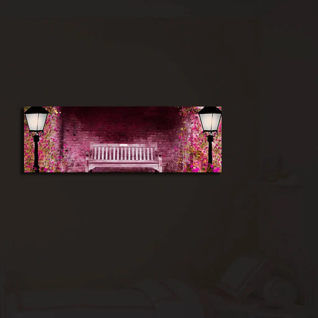 Wallity Slika sa LED osvetljenjem 3090İACT-39, 30x90 cm