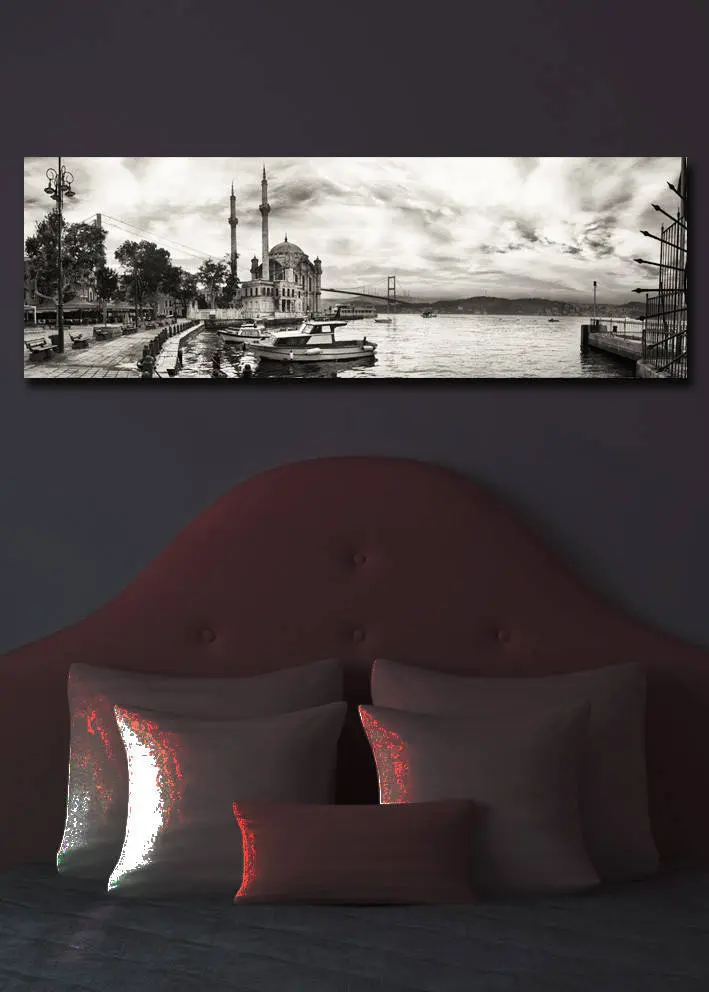 Wallity Slika sa LED osvetljenjem 3090İACT-1, 30x90 cm