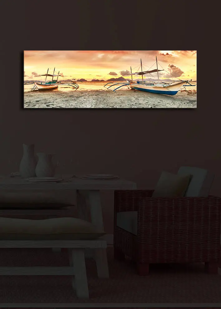 Wallity Slika sa LED osvetljenjem 3090İACT-20, 30x90 cm