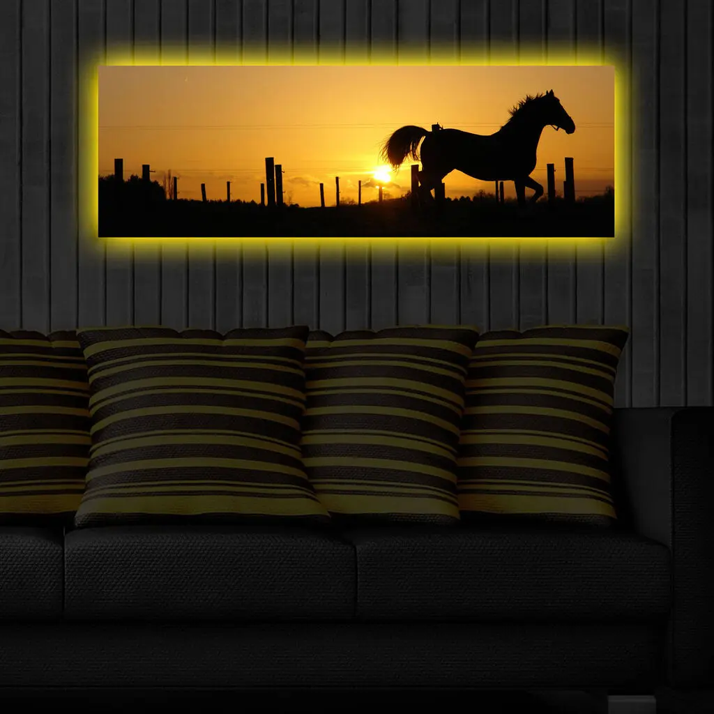 Wallity Slika sa LED osvetljenjem 3090DACT-29, 30x90 cm
