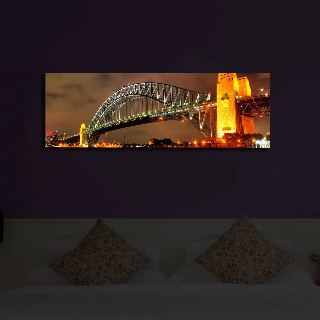 Wallity Slika sa LED osvetljenjem 3090İACT-26, 30x90 cm