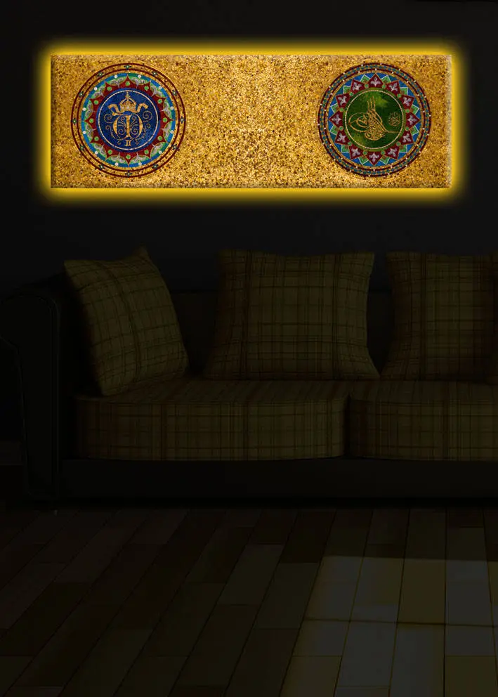 Wallity Slika sa LED osvetljenjem 3090DACT-24, 30x90 cm