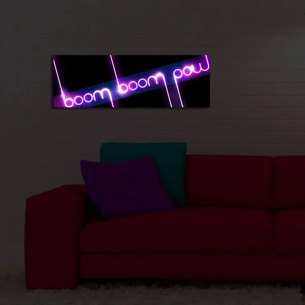 Wallity Slika sa LED osvetljenjem 3090İACT-56, 30x90 cm
