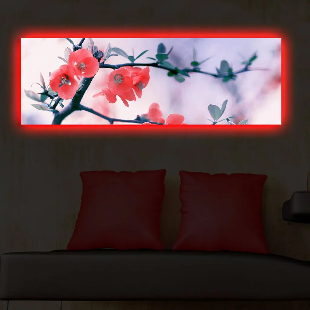 Wallity Slika sa LED osvetljenjem 3090DACT-48, 30x90 cm