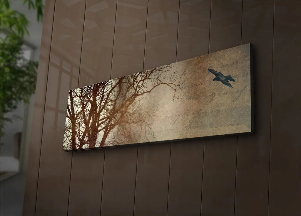 Wallity Slika sa LED osvetljenjem 3090İACT-65, 30x90 cm