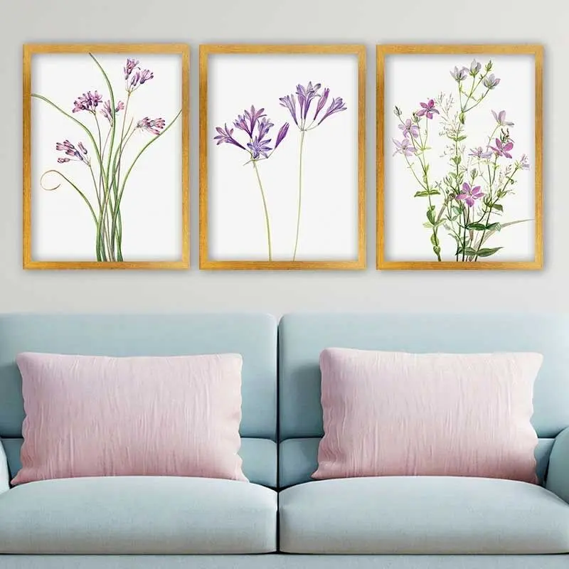 Wallity Set uramljenih slika 3AC_2613520, 3 Dela