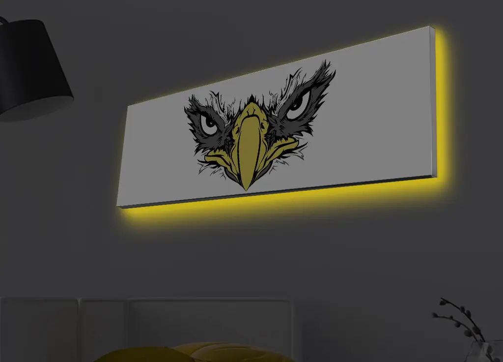 Wallity Slika sa LED osvetljenjem 3090MDACT-004, 30x90 cm