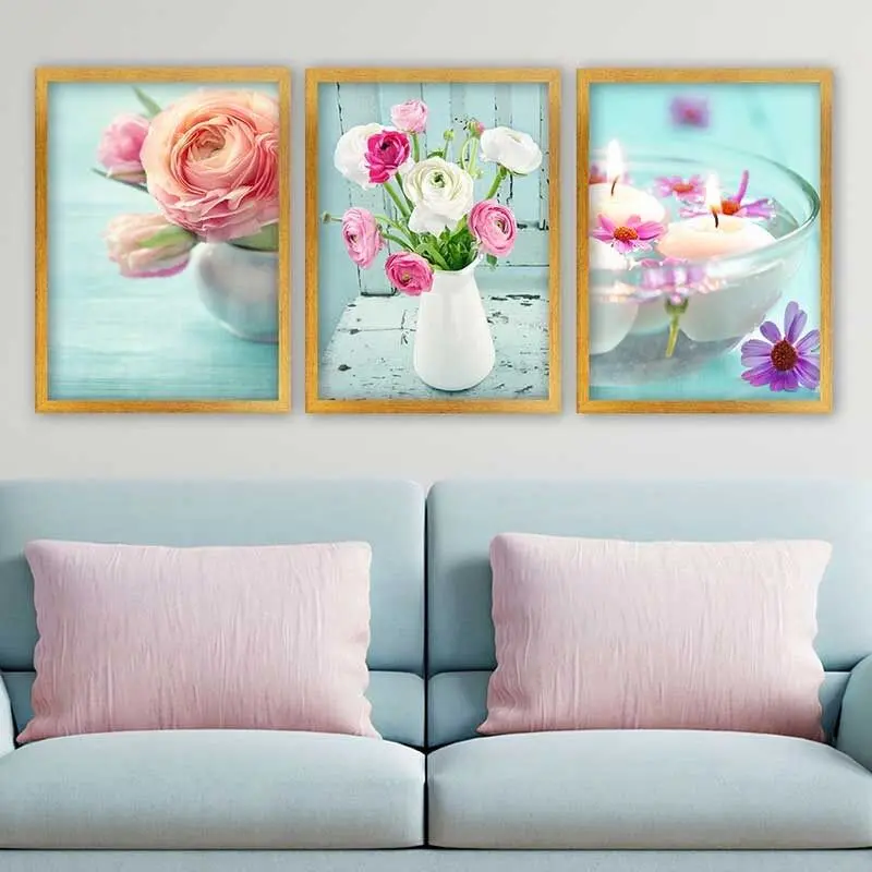 Wallity Set uramljenih slika 3AC_219025241, 3 Dela
