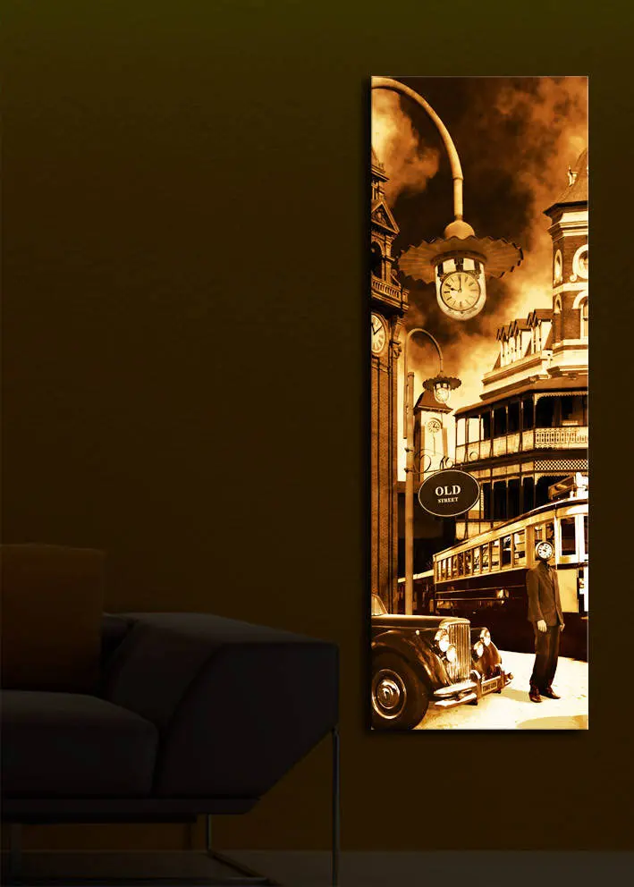 Wallity Slika sa LED osvetljenjem 3090İACT-8, 30x90 cm