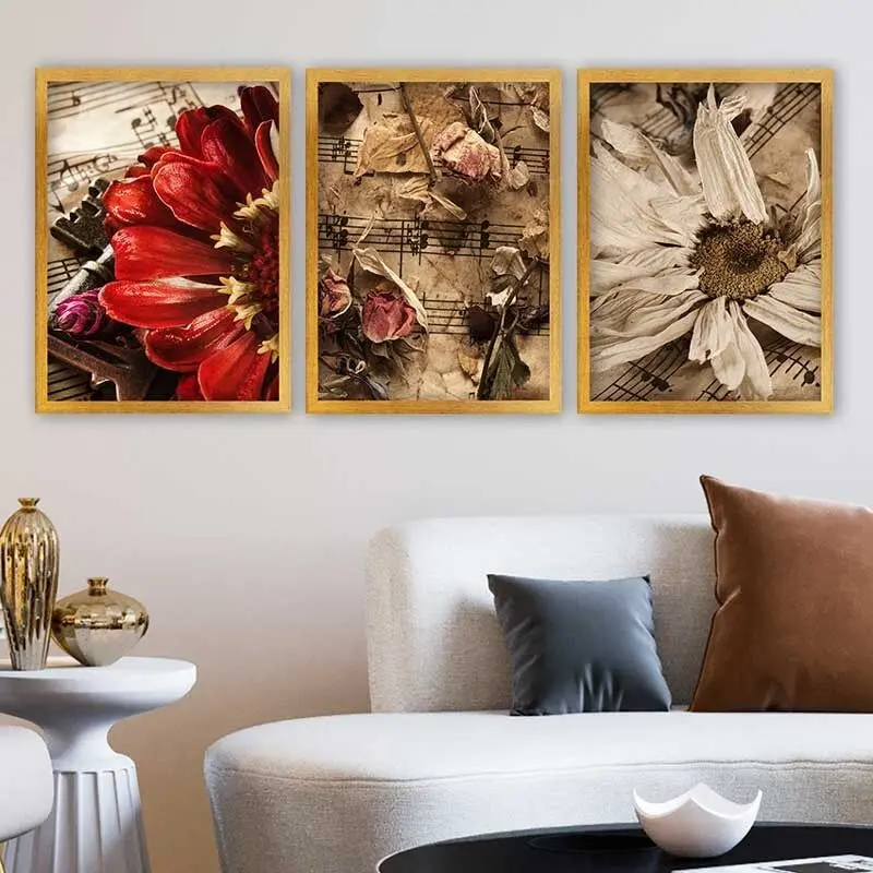Wallity Set uramljenih slika 3AC_2292074, 3 Dela