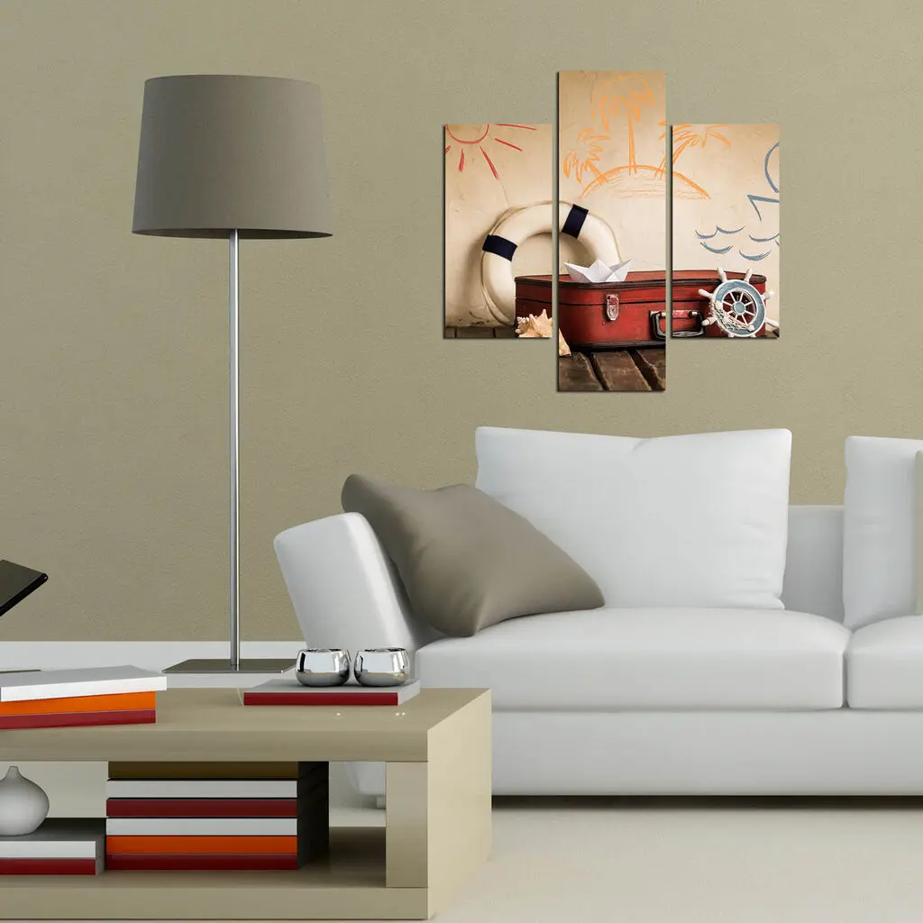 Wallity Set slika 3MDF-051, 3 Dela