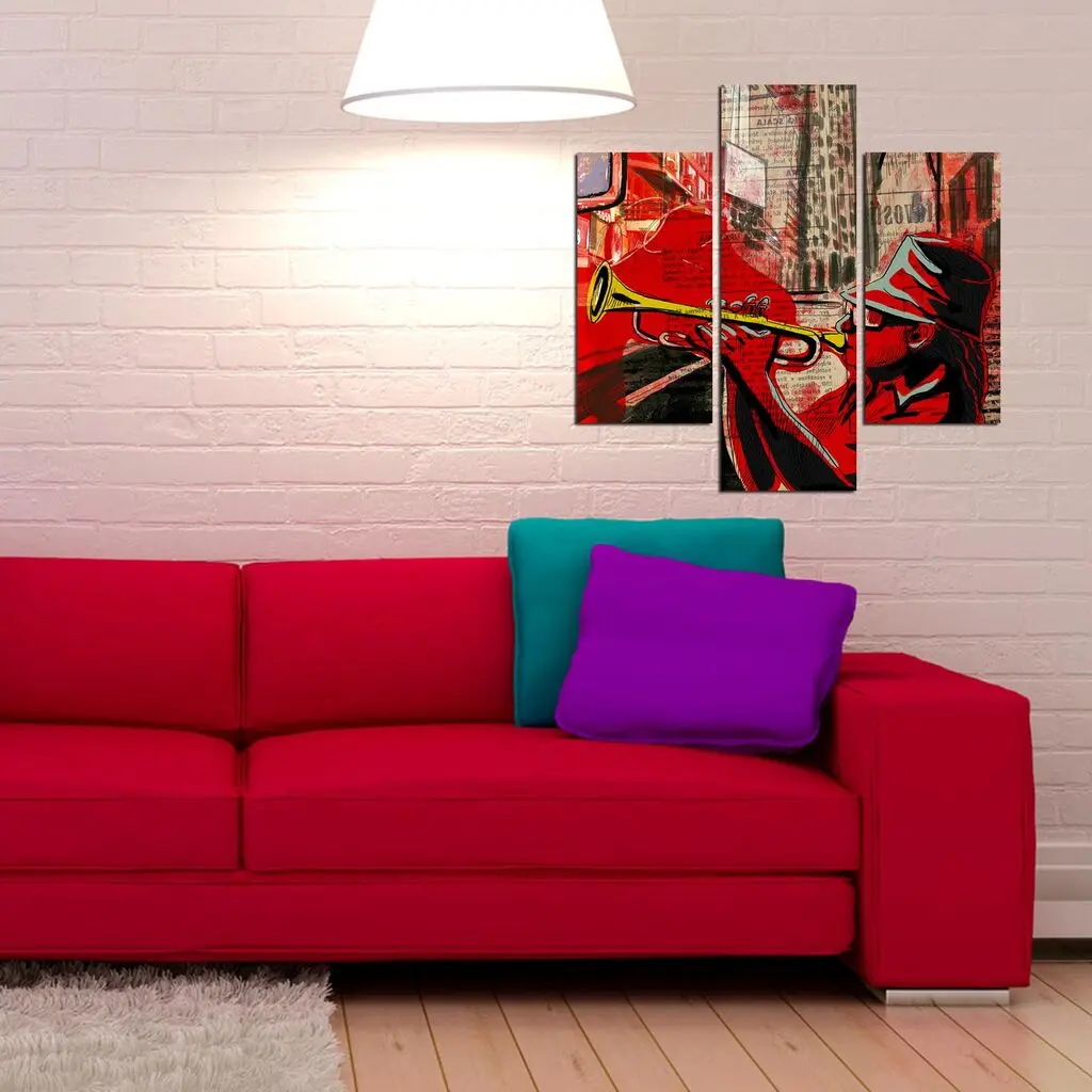 Wallity Set slika 3MDF-017, 3 Dela
