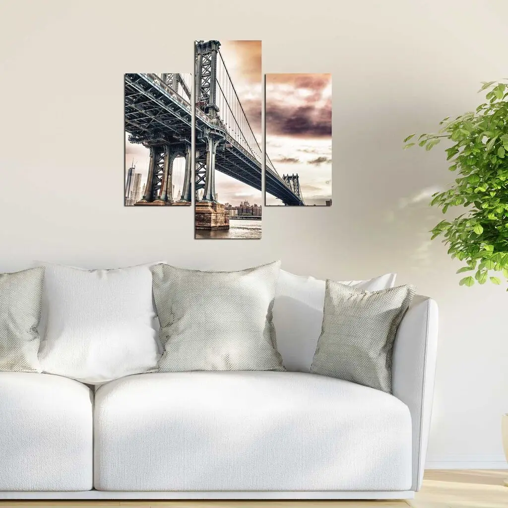 Wallity Set slika 3MDF-055, 3 Dela