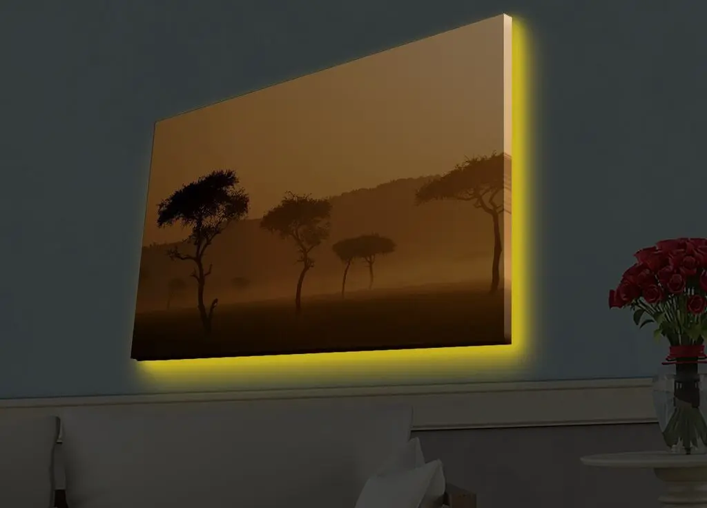 Wallity Slika sa LED osvetljenjem 4570HDACT-004, 45x70 cm