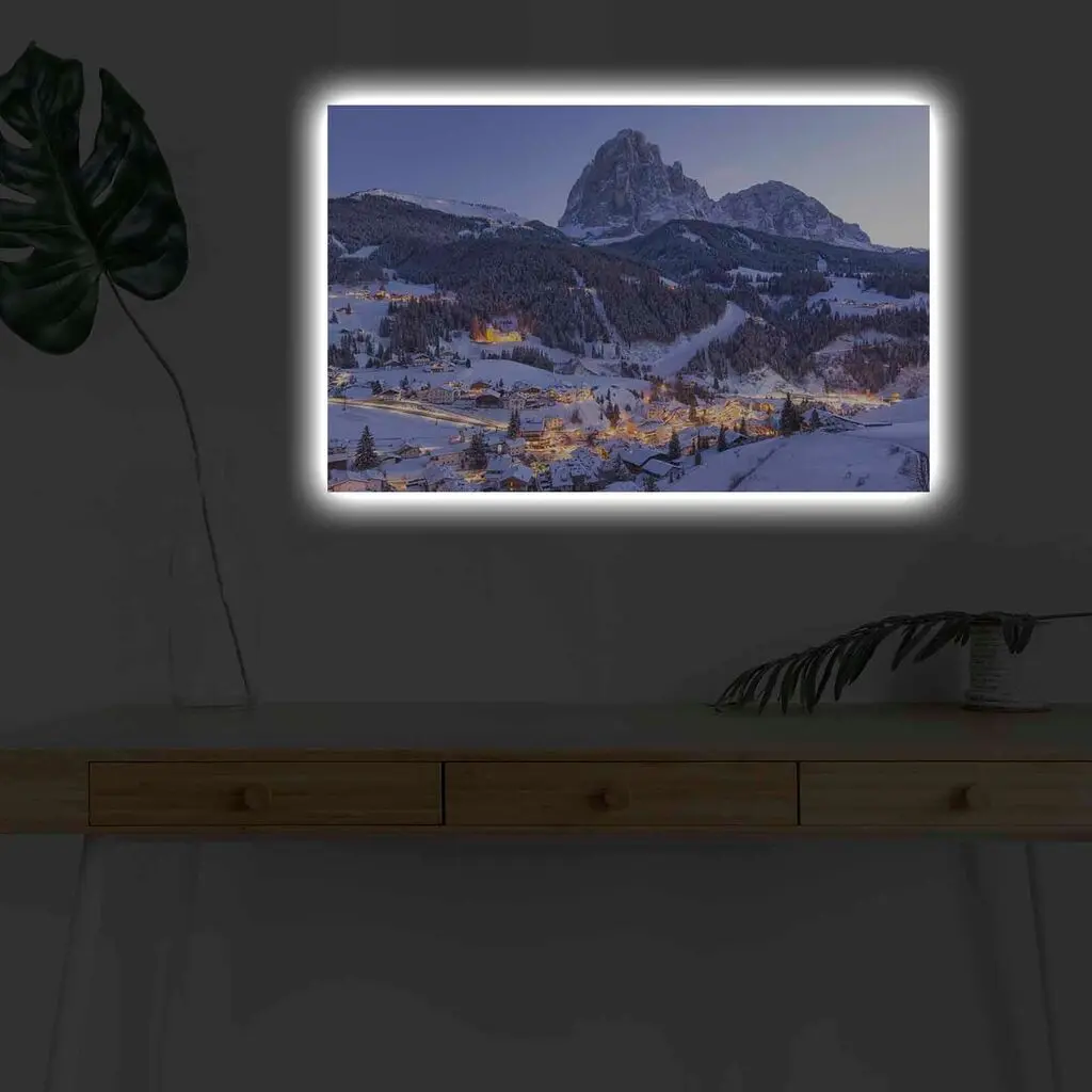 Wallity Slika sa LED osvetljenjem 4570KARDACT - 035, 45x70 cm