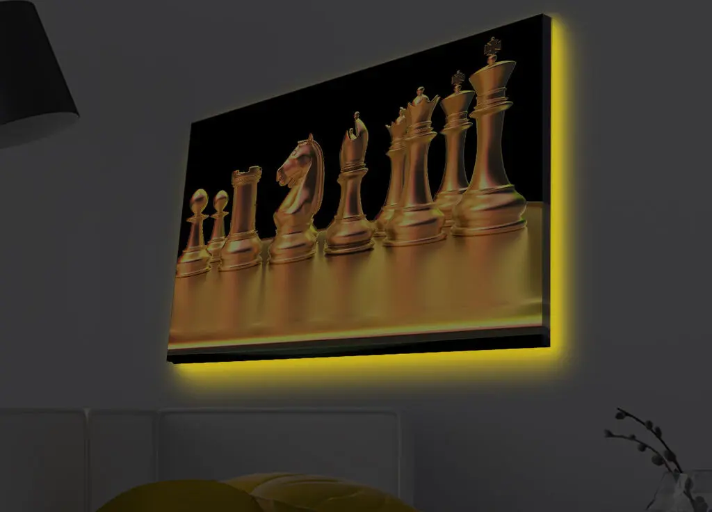 Wallity Slika sa LED osvetljenjem 4570MDACT-034, 45x70 cm