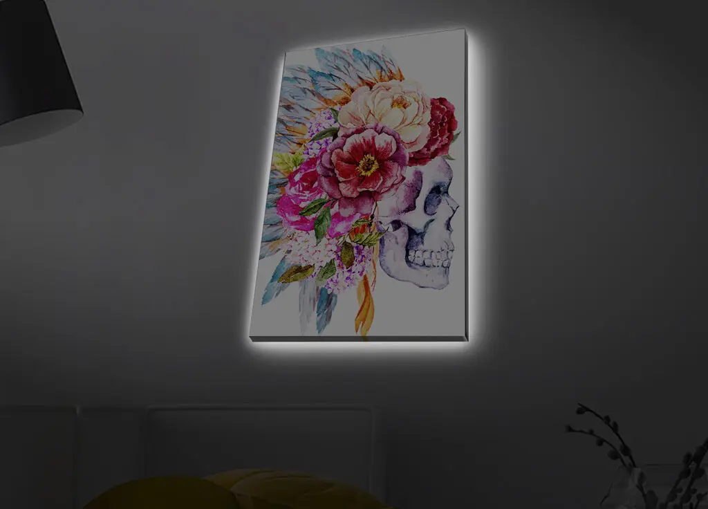 Wallity Slika sa LED osvetljenjem 4570MDACT-063, 45x70 cm