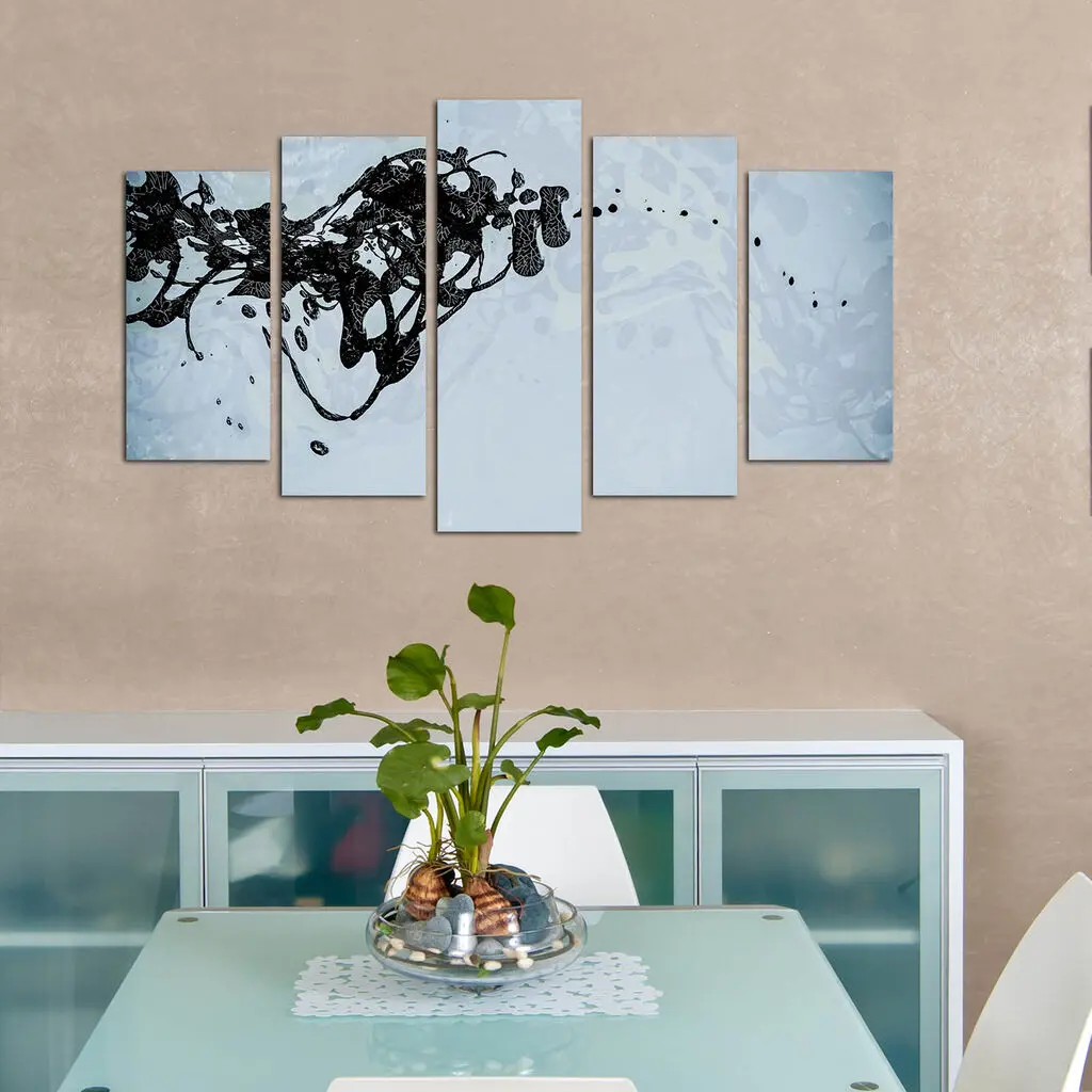 Wallity Set Slika 5ABSMDF-47, 5 Delova