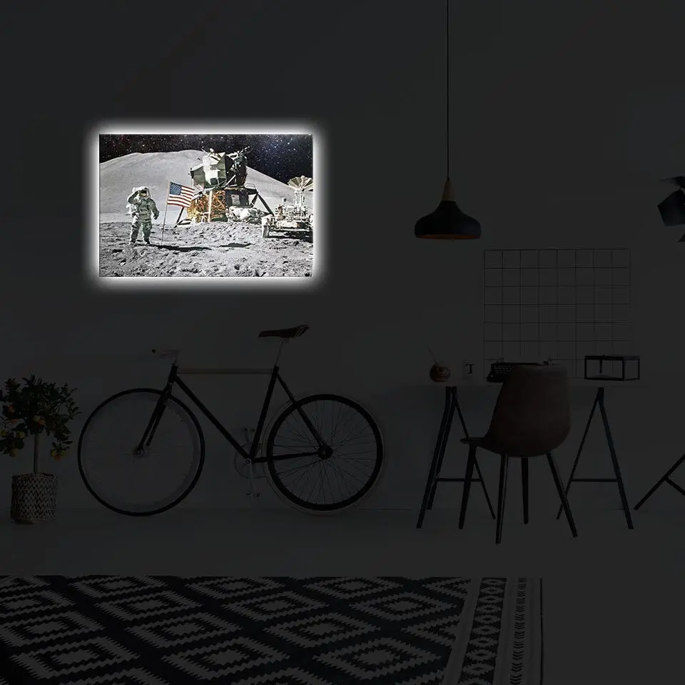 Wallity Slika sa LED osvetljenjem ABD-003, 45x70 cm