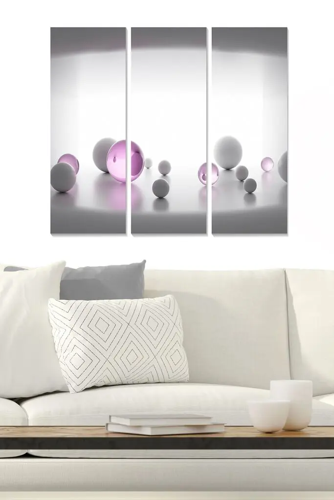 Wallity Set slika MDF122435, 3 Dela