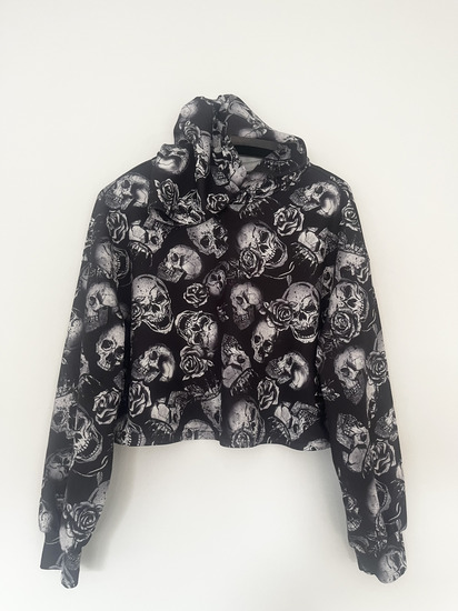 SHEIN duks lobanja skelet skull vel M