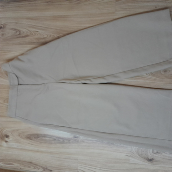 Zara palazzo krem pantalone