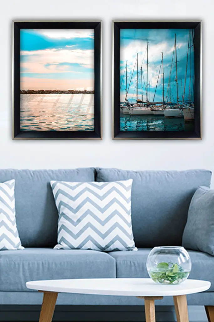 Wallity Set uramljenih slika SGC7436502315350, 2 Dela