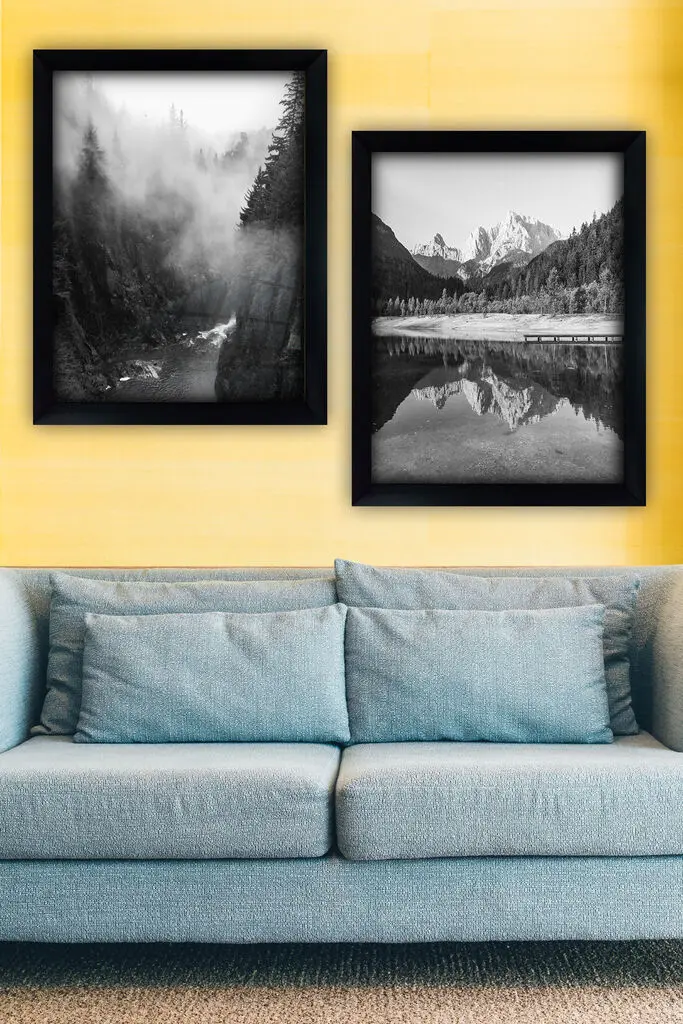 Wallity Set uramljenih slika SYC7436502415449, 2 Dela