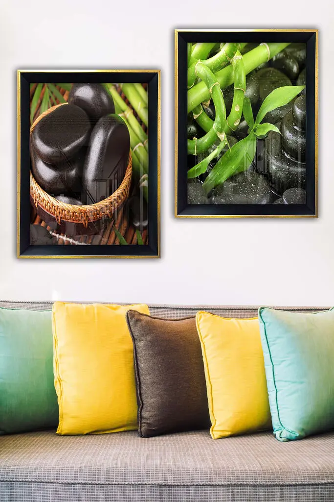 Wallity Set uramljenih slika SYH7436502515521, 2 Dela